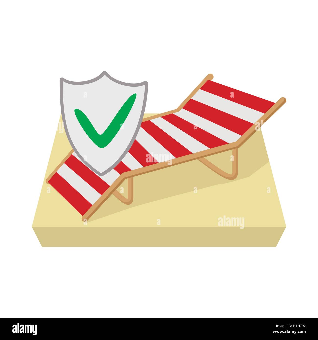 Travel insurance concept luggage Stock Vector Images - Alamy