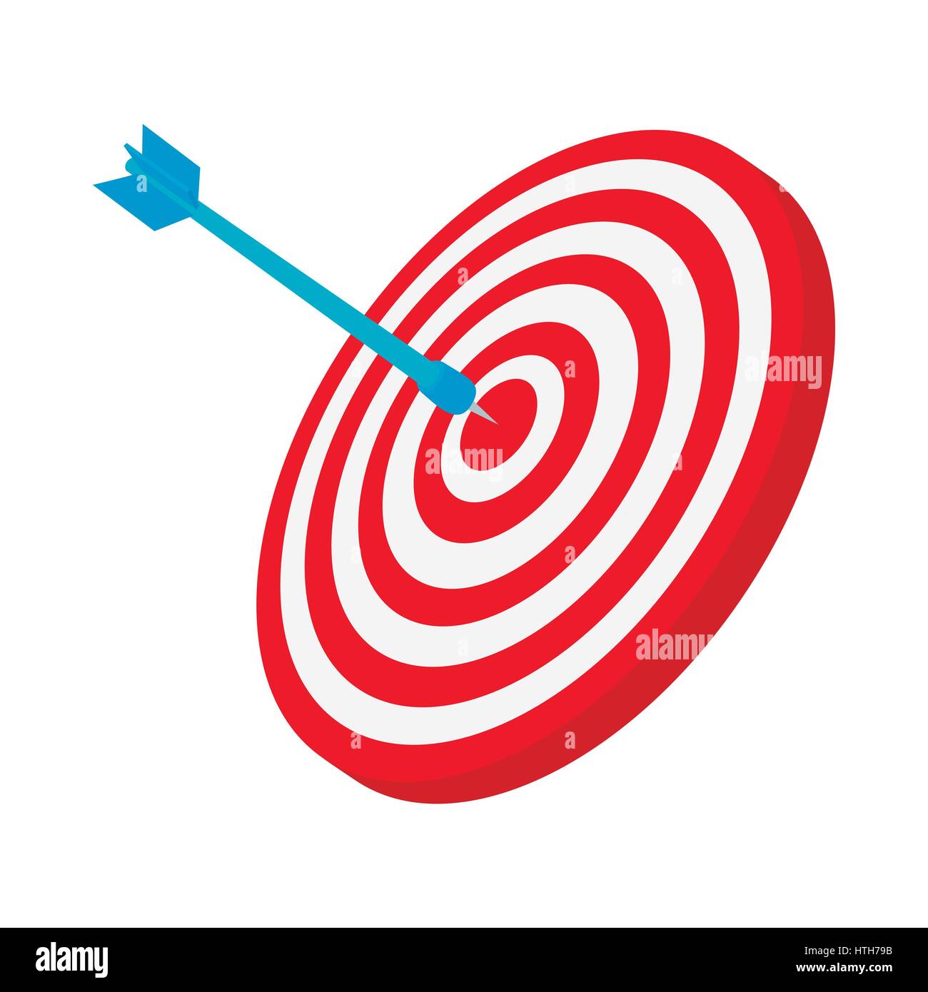 Target icon, cartoon style Stock Vector Image & Art - Alamy