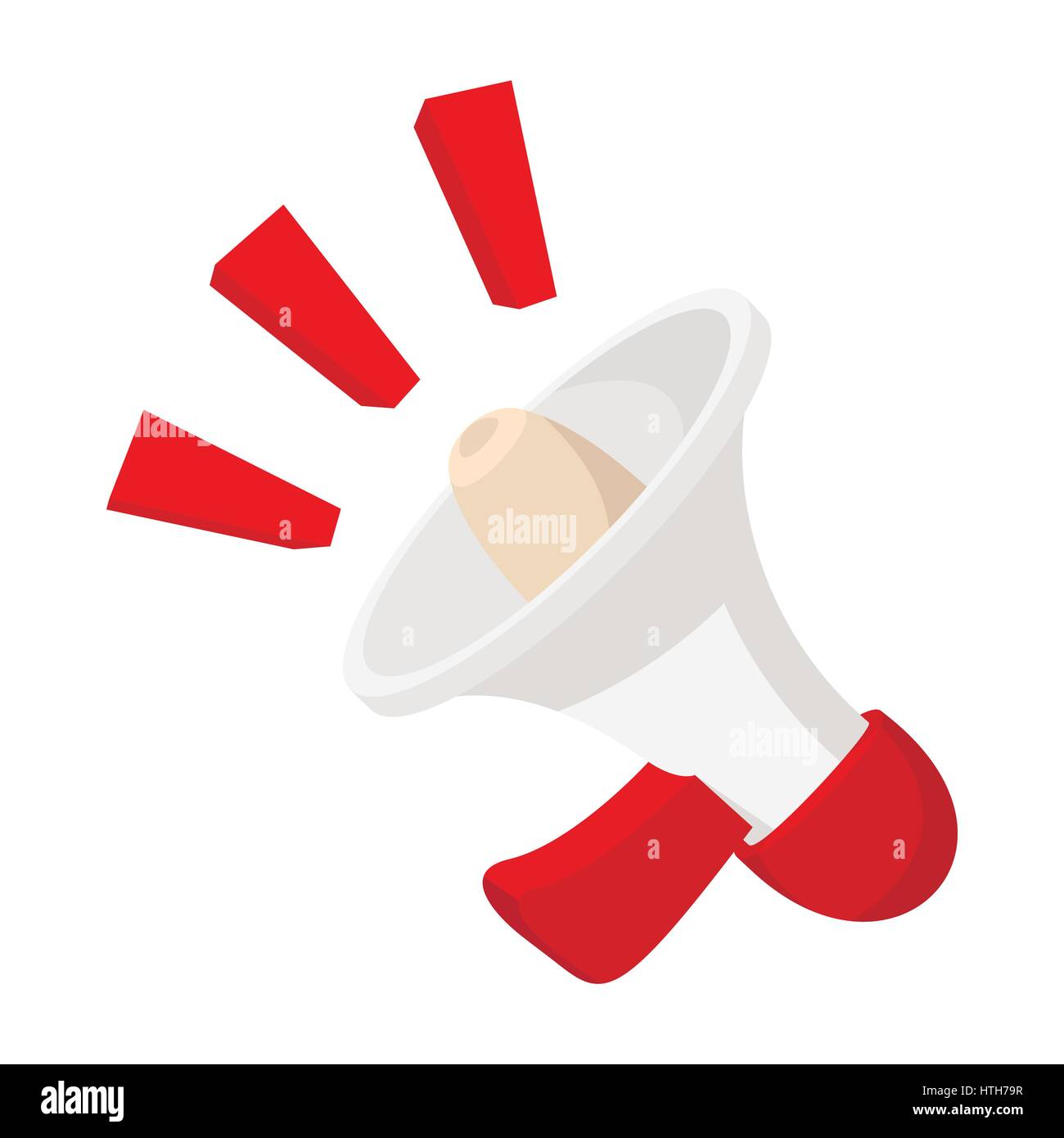 Loudspeaker icon, cartoon style Stock Vector Image & Art - Alamy