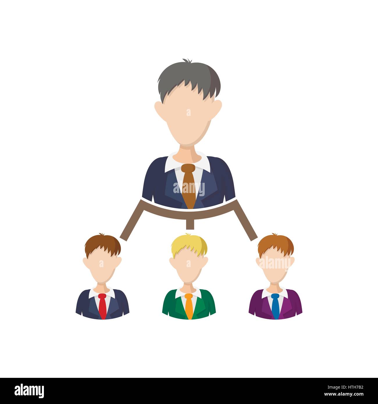 Company structure icon, cartoon style Stock Vector Image & Art - Alamy