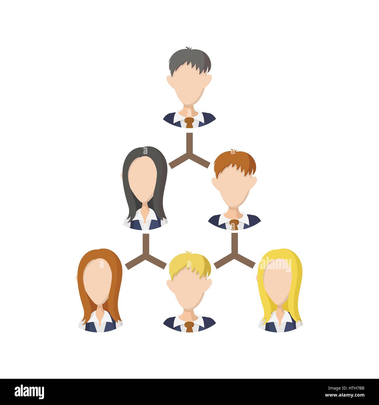 Company structure icon, cartoon style Stock Vector Image & Art - Alamy