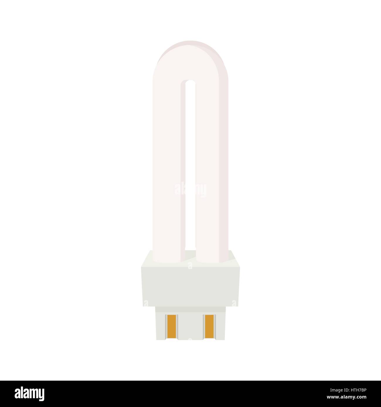 Fluorescence lamp icon, cartoon style Stock Vector Image & Art - Alamy
