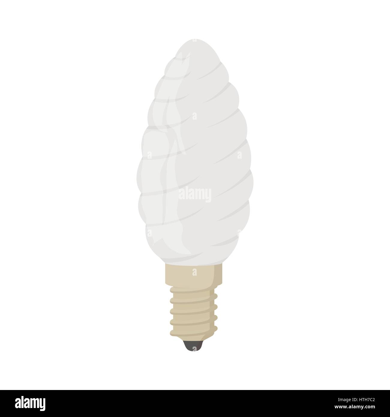 Candle twisted icon, cartoon style Stock Vector Image & Art - Alamy