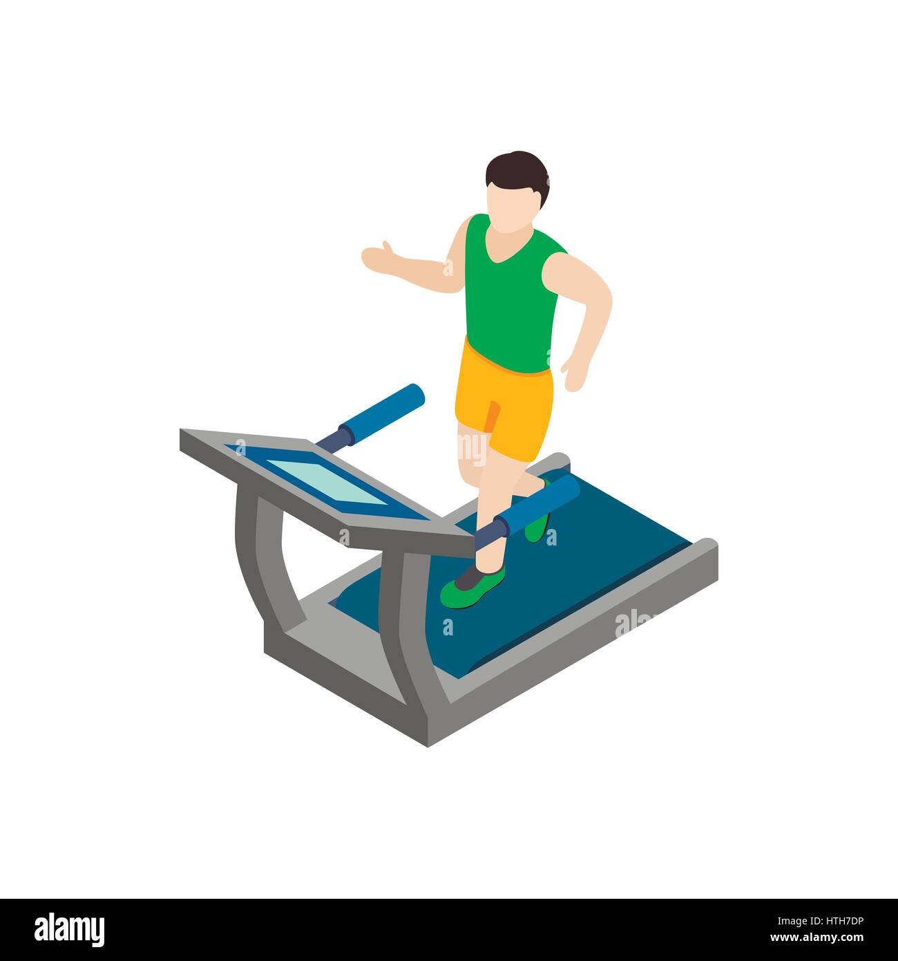 Human body muscular running Cut Out Stock Images & Pictures - Alamy