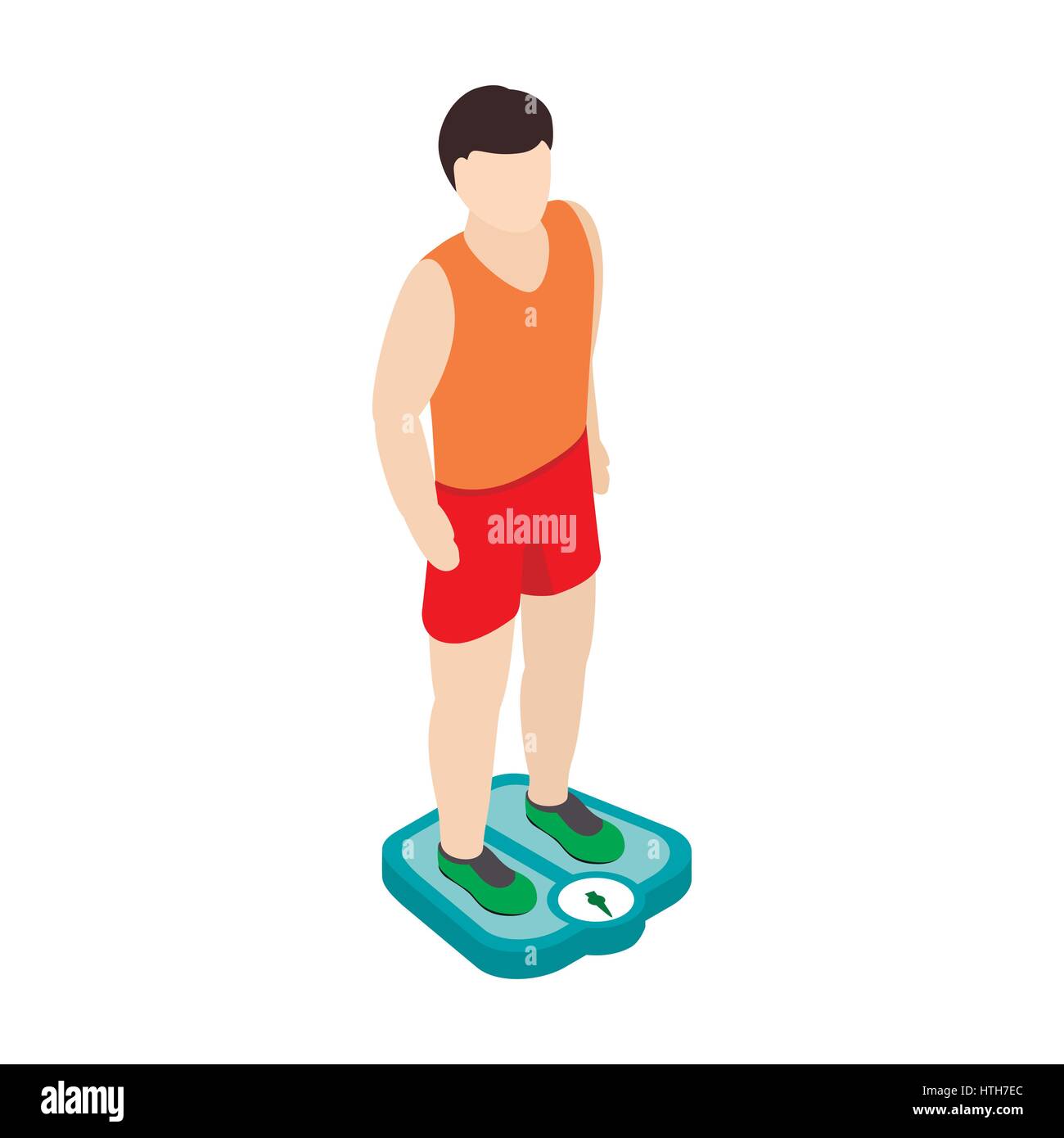 Heavy weight scales Stock Vector Images - Alamy