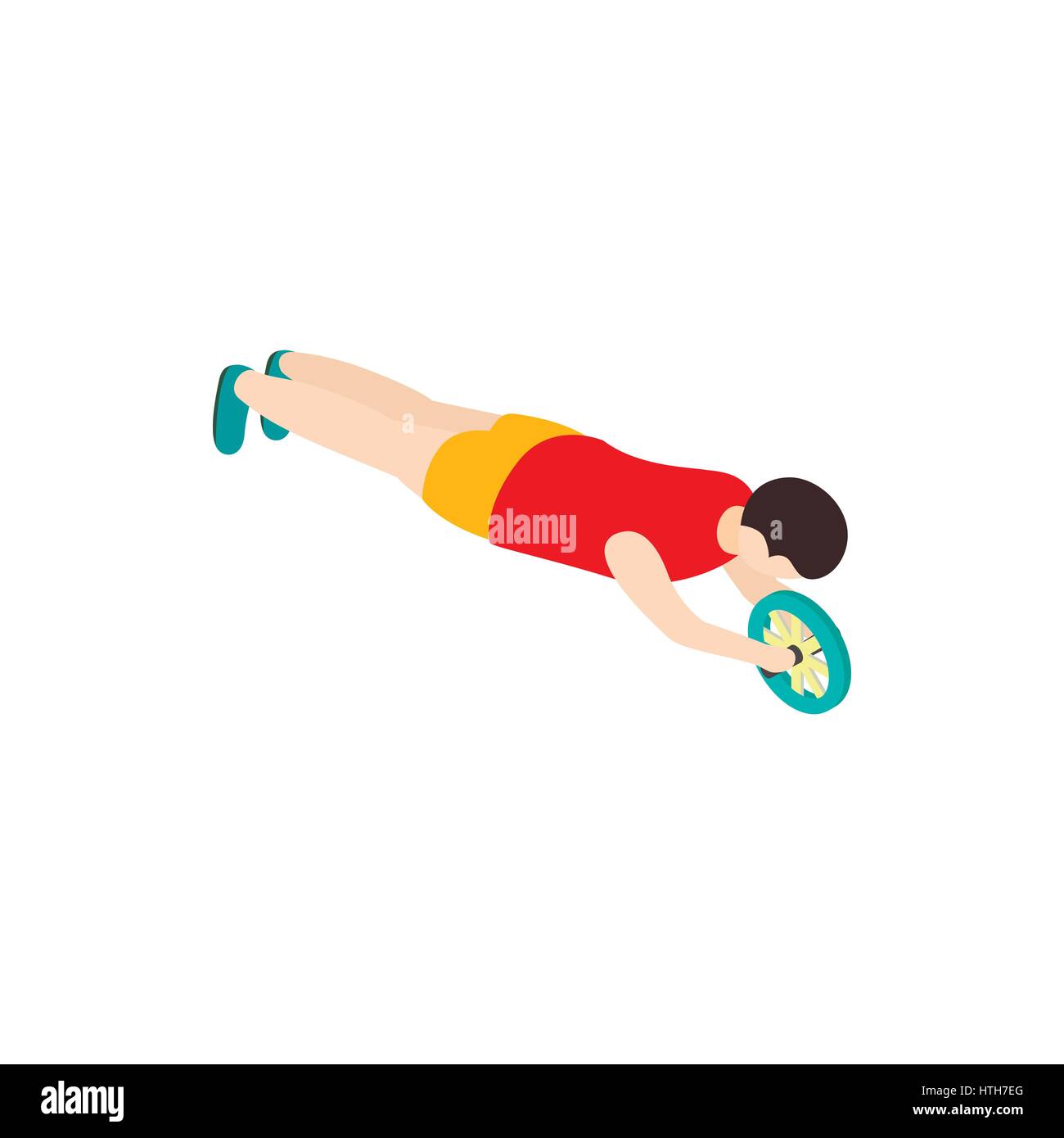 Abdominal roller Stock Vector Images - Alamy