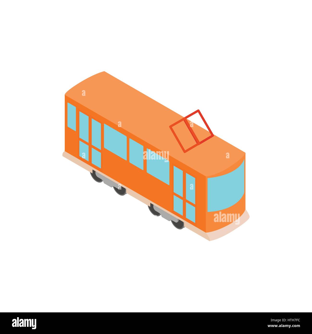 Historic city street tram Cut Out Stock Images & Pictures - Alamy