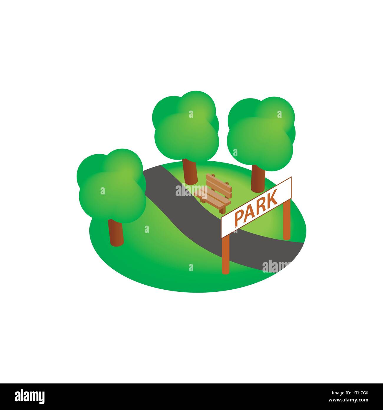 Recreational area park Stock Vector Images - Alamy