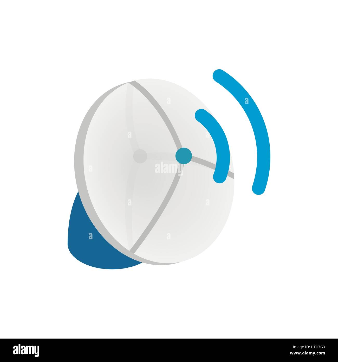 Wireless connection icon, isometric 3d style Stock Vector Image & Art ...