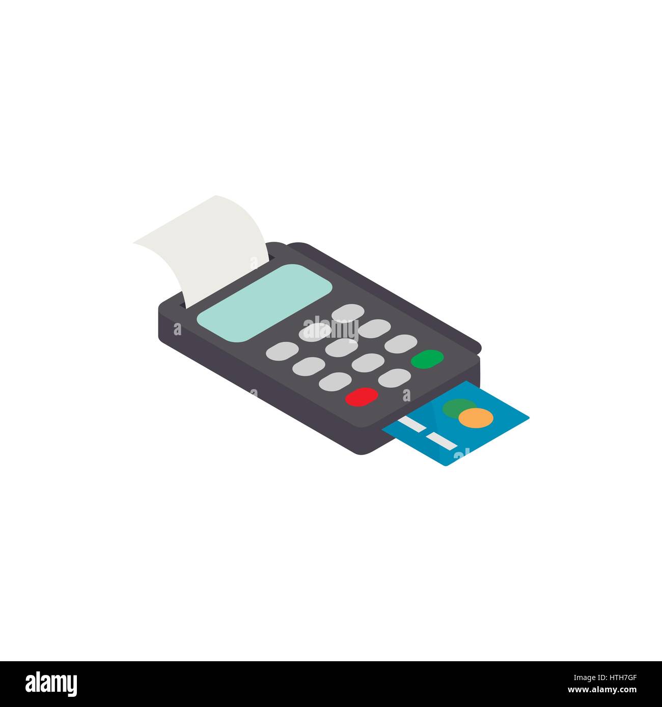 Chip and pin card reader Stock Vector Images - Alamy