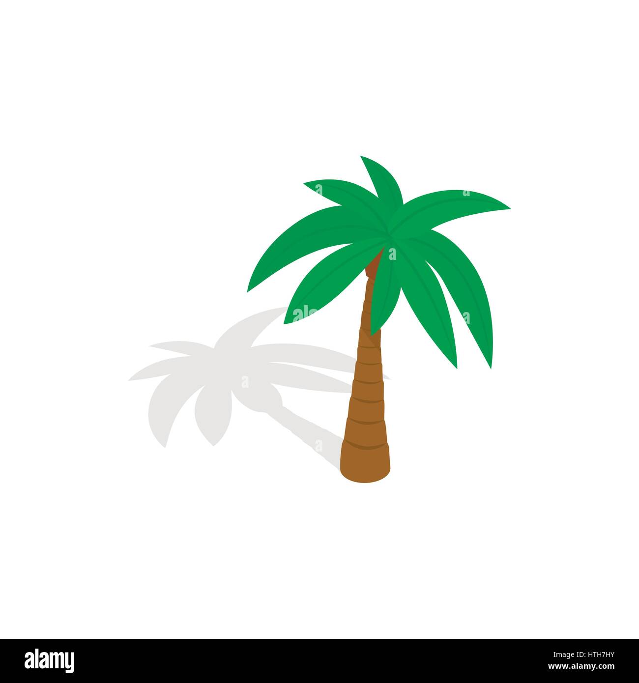 Palm tree icon, isometric 3d style Stock Vector Image & Art - Alamy