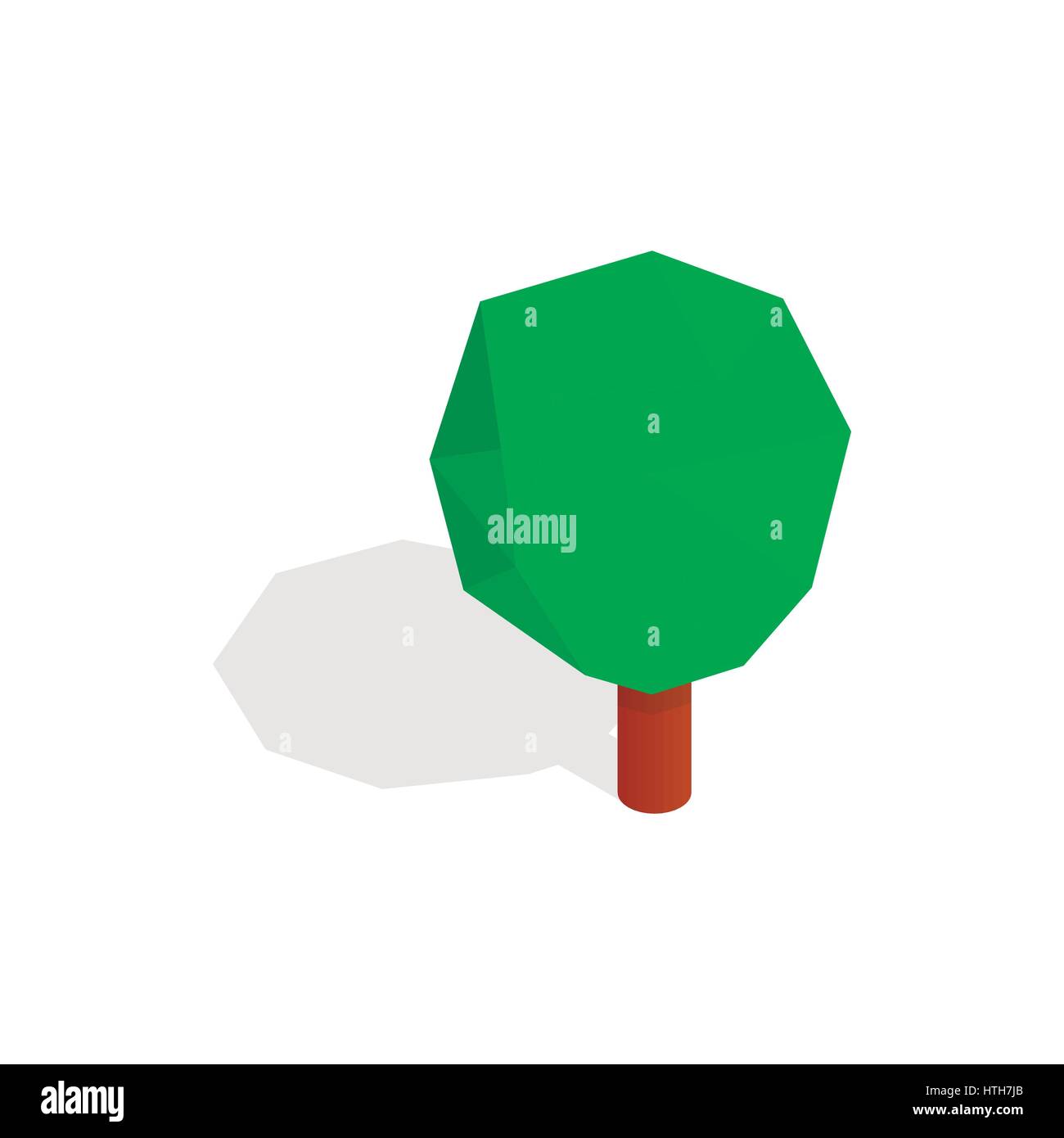 Triangular tree Stock Vector Images - Alamy