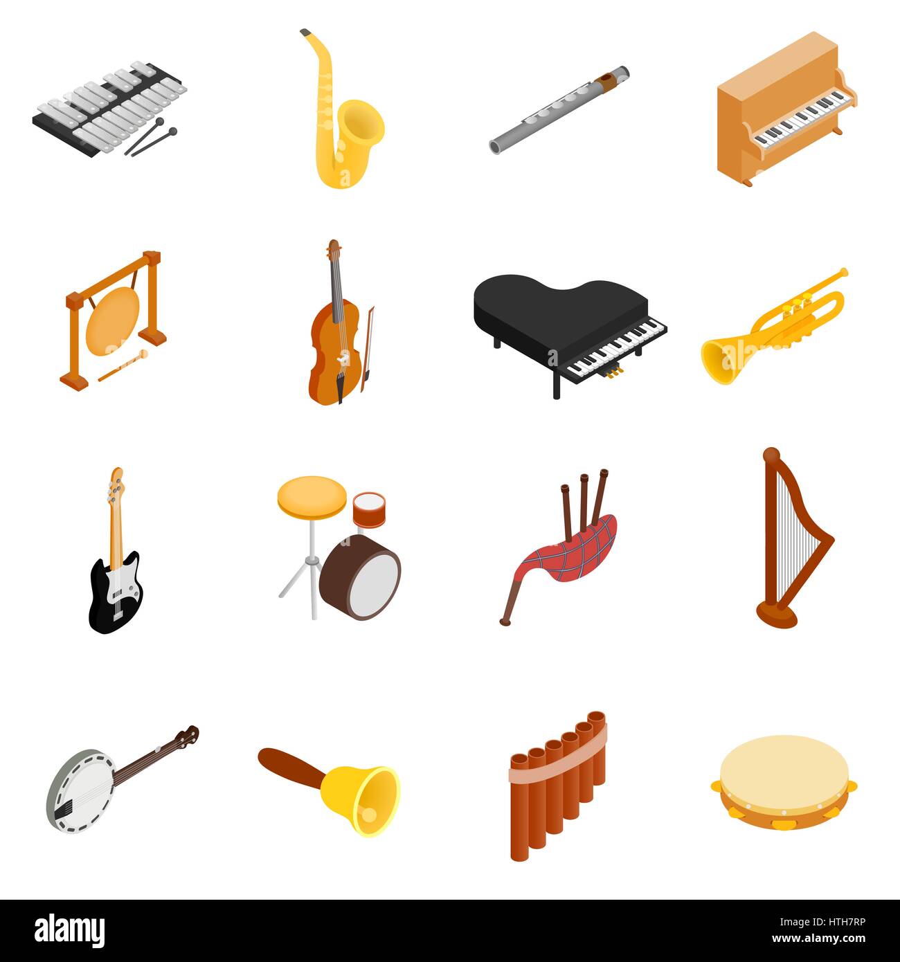 String brass percussion musical Stock Vector Images - Alamy