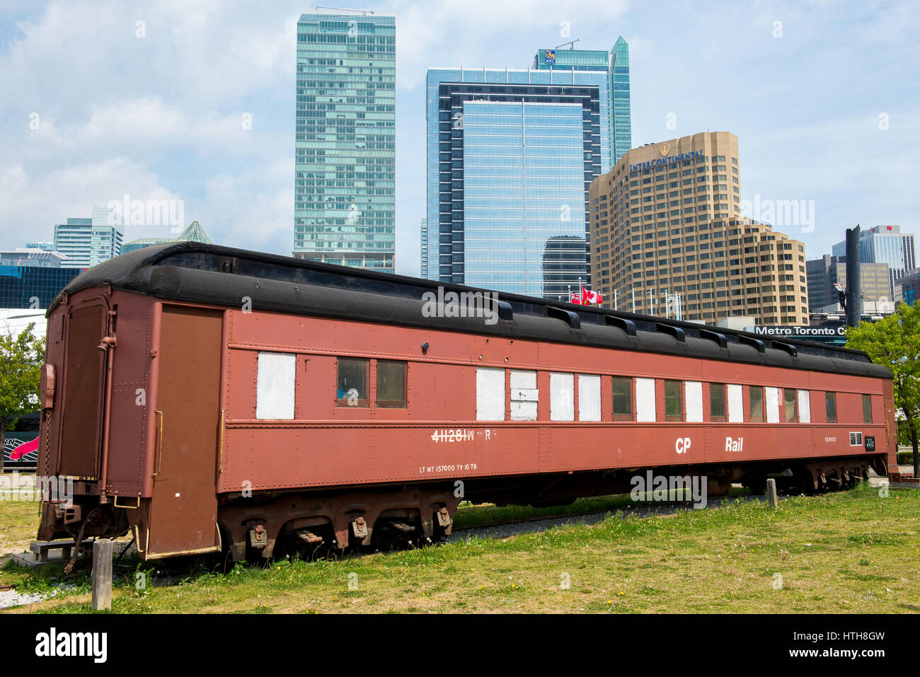 View at Toronto railway heritage centre in Toronto City, Ontario ...