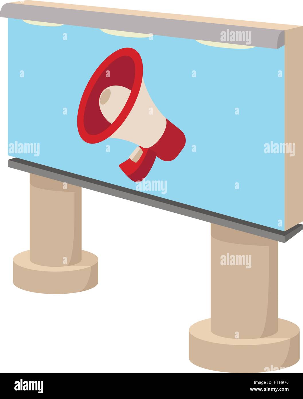 Billboard electric display Stock Vector Images - Alamy