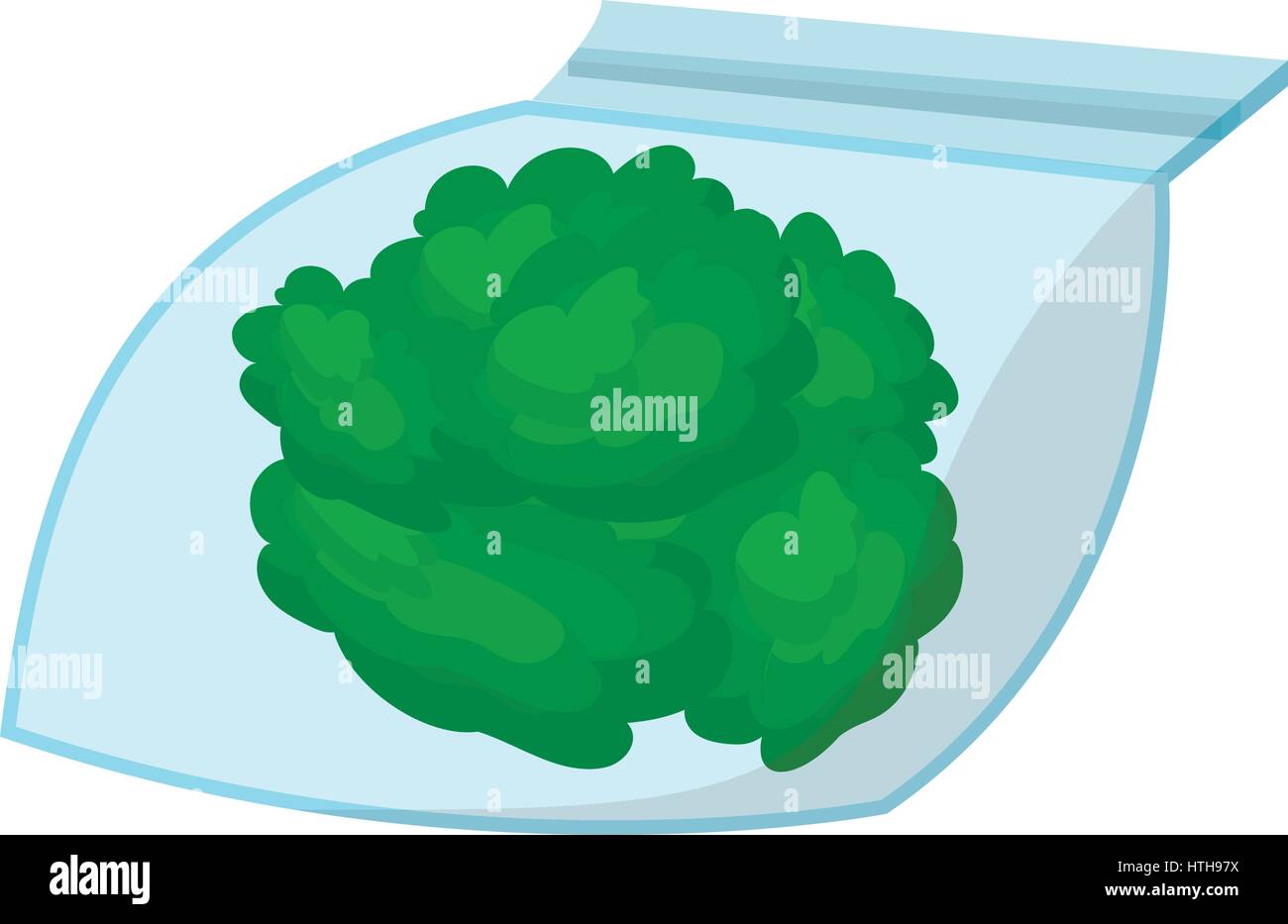 Weed bag Stock Vector Images - Alamy