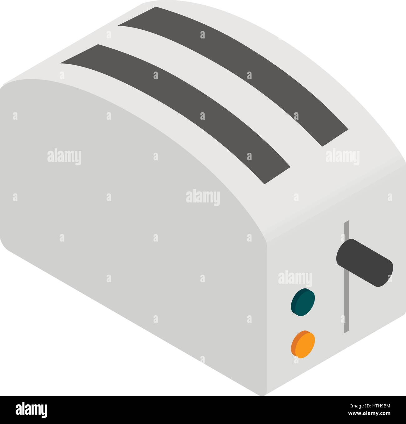 Toaster icon, isometric 3d style Stock Vector Image & Art - Alamy