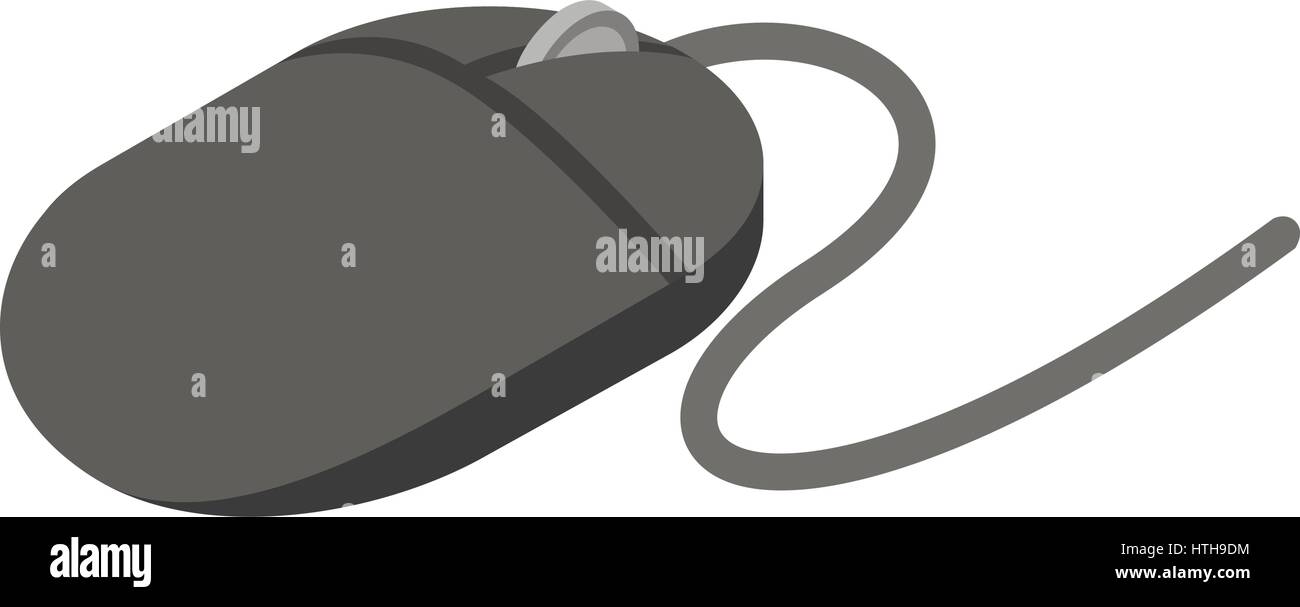 Computer mouse icon, isometric 3d style Stock Vector Image & Art - Alamy