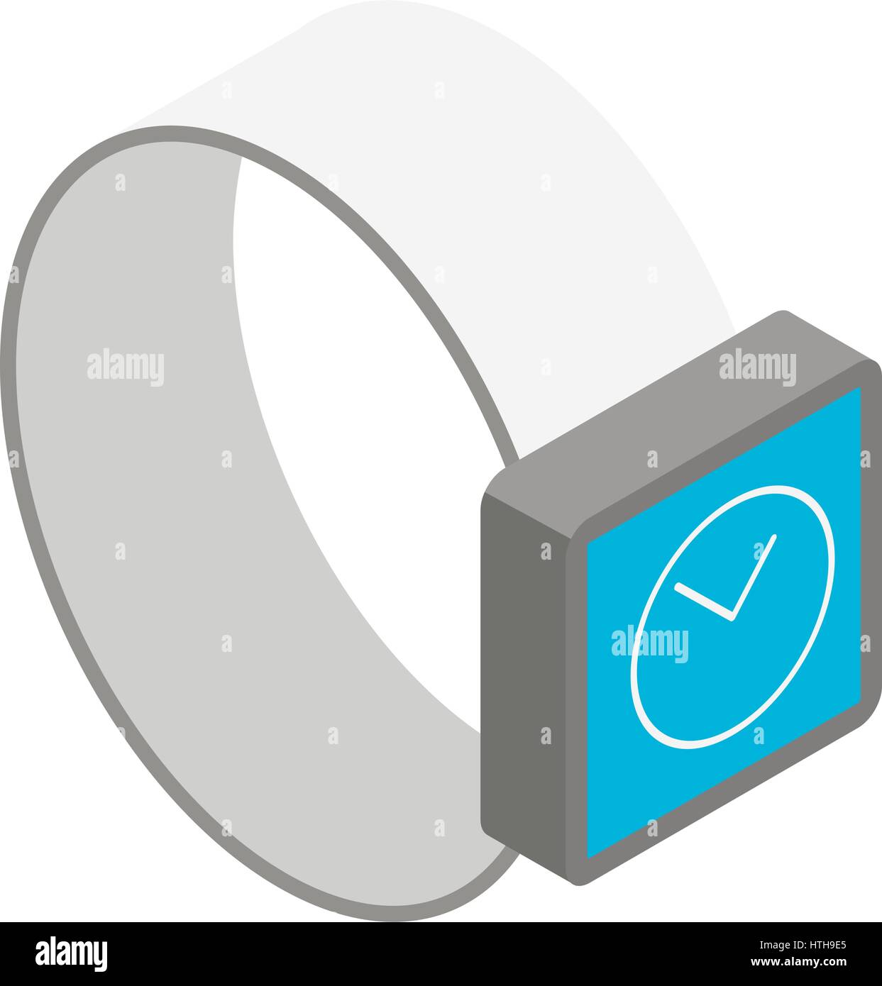 The smart watch icon, isometric 3d style Stock Vector Image & Art - Alamy