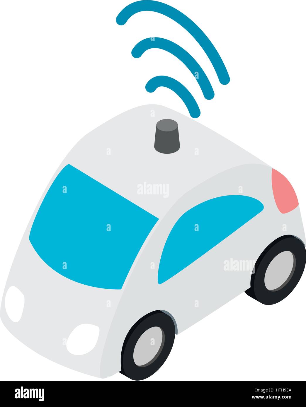 Taxi icon symbol 3d style Stock Vector Images - Alamy