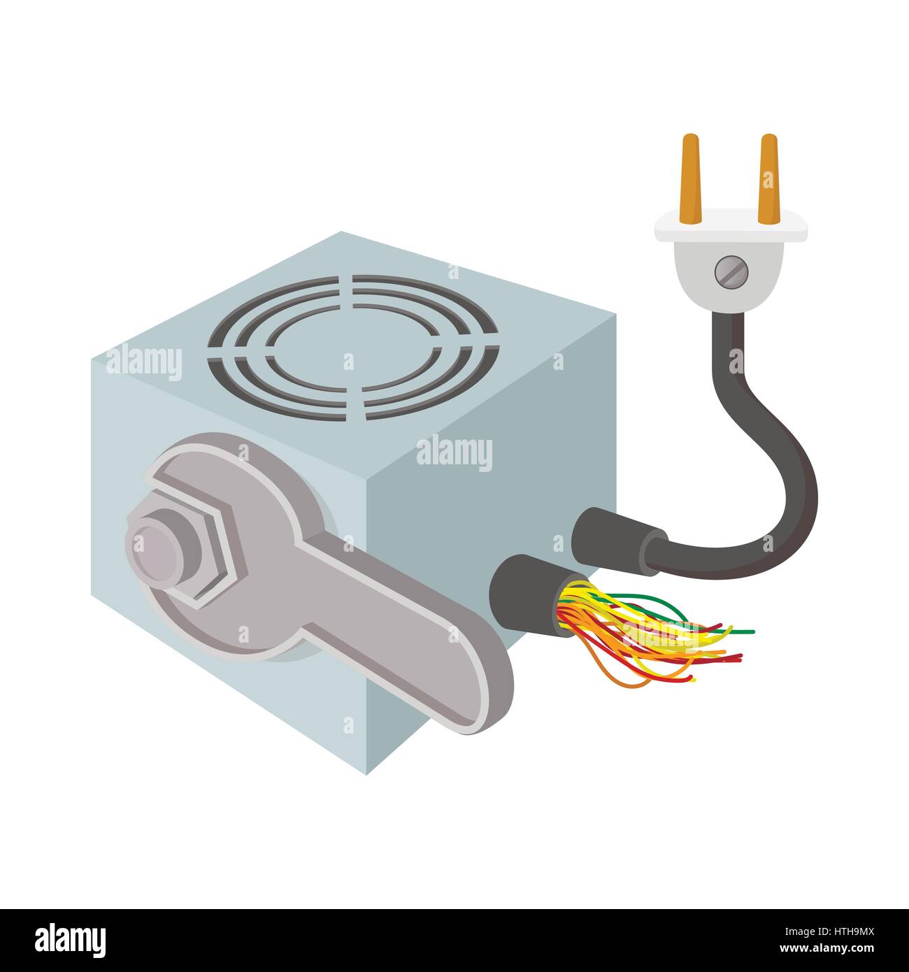 Circuit icon cartoon style Stock Vector Images - Alamy