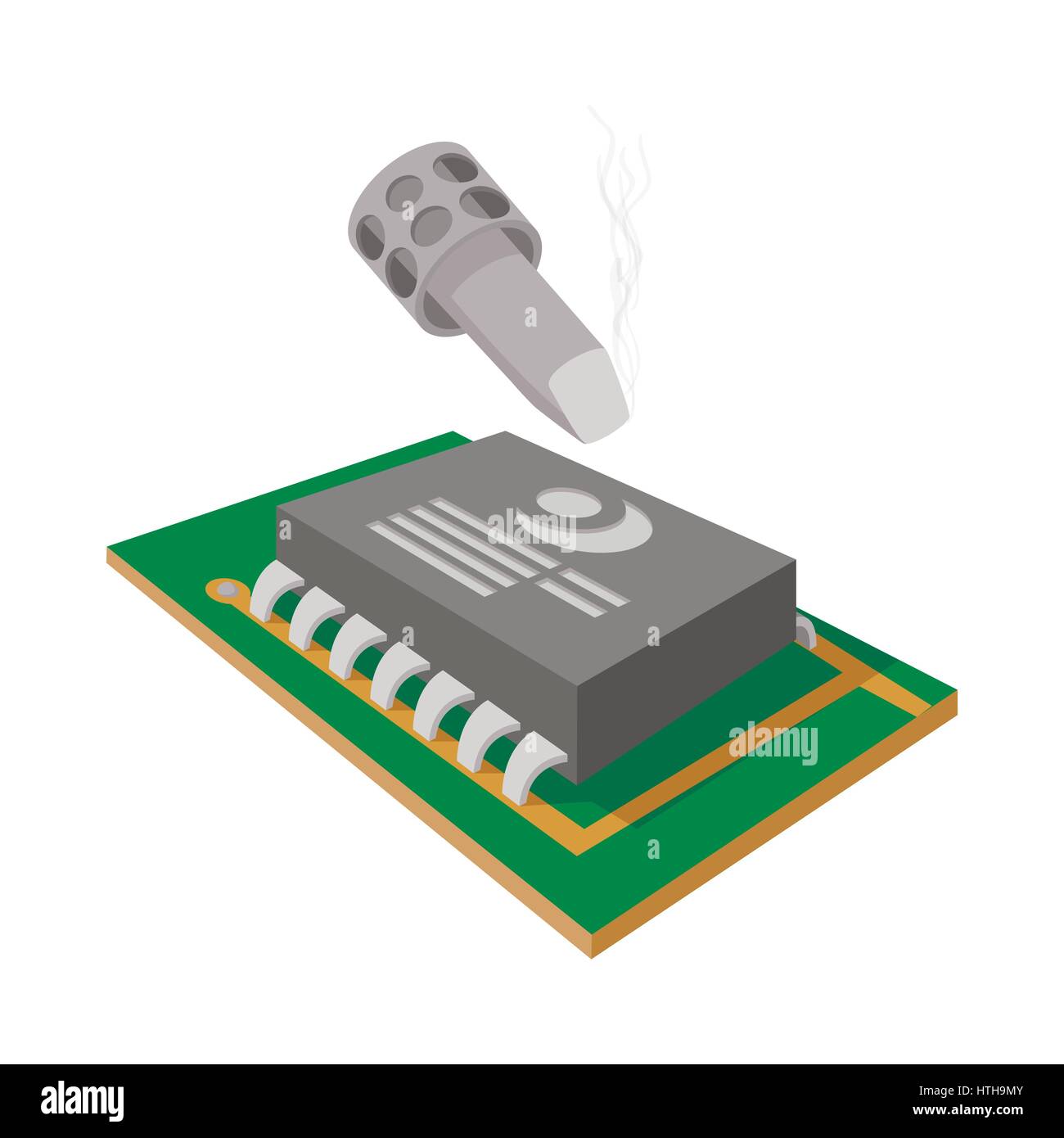 Computer repair icon, cartoon style Stock Vector Image & Art - Alamy