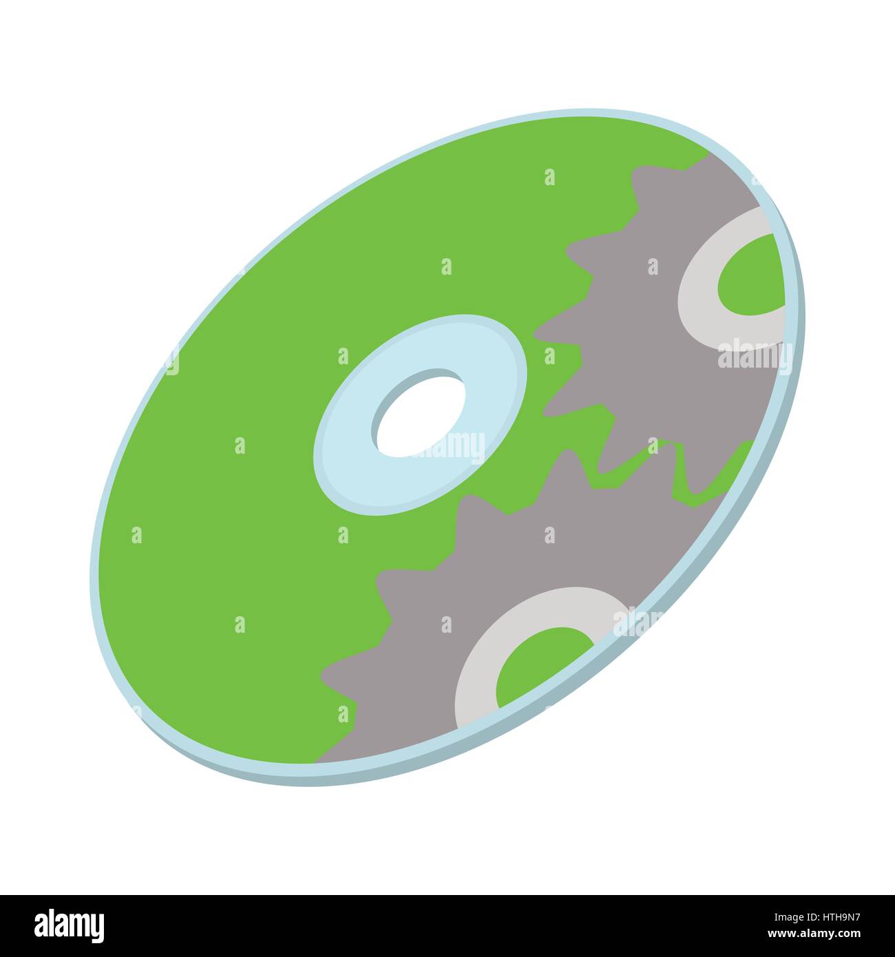 Data disc icon, cartoon style Stock Vector Image & Art - Alamy