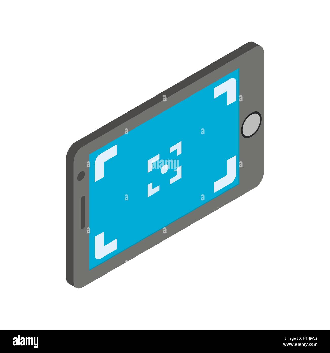 Camera viewfinder icon, isometric 3d style Stock Vector Image & Art - Alamy