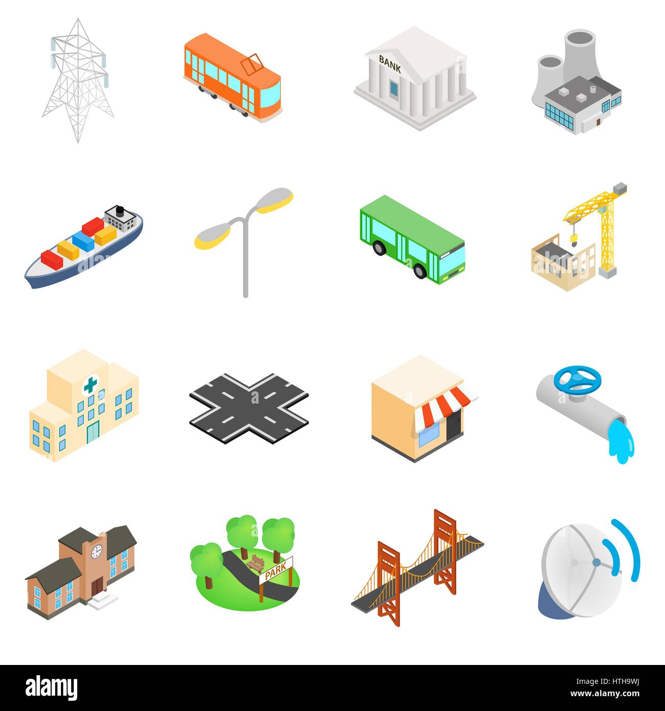 Infrastructure icon hi-res stock photography and images - Alamy