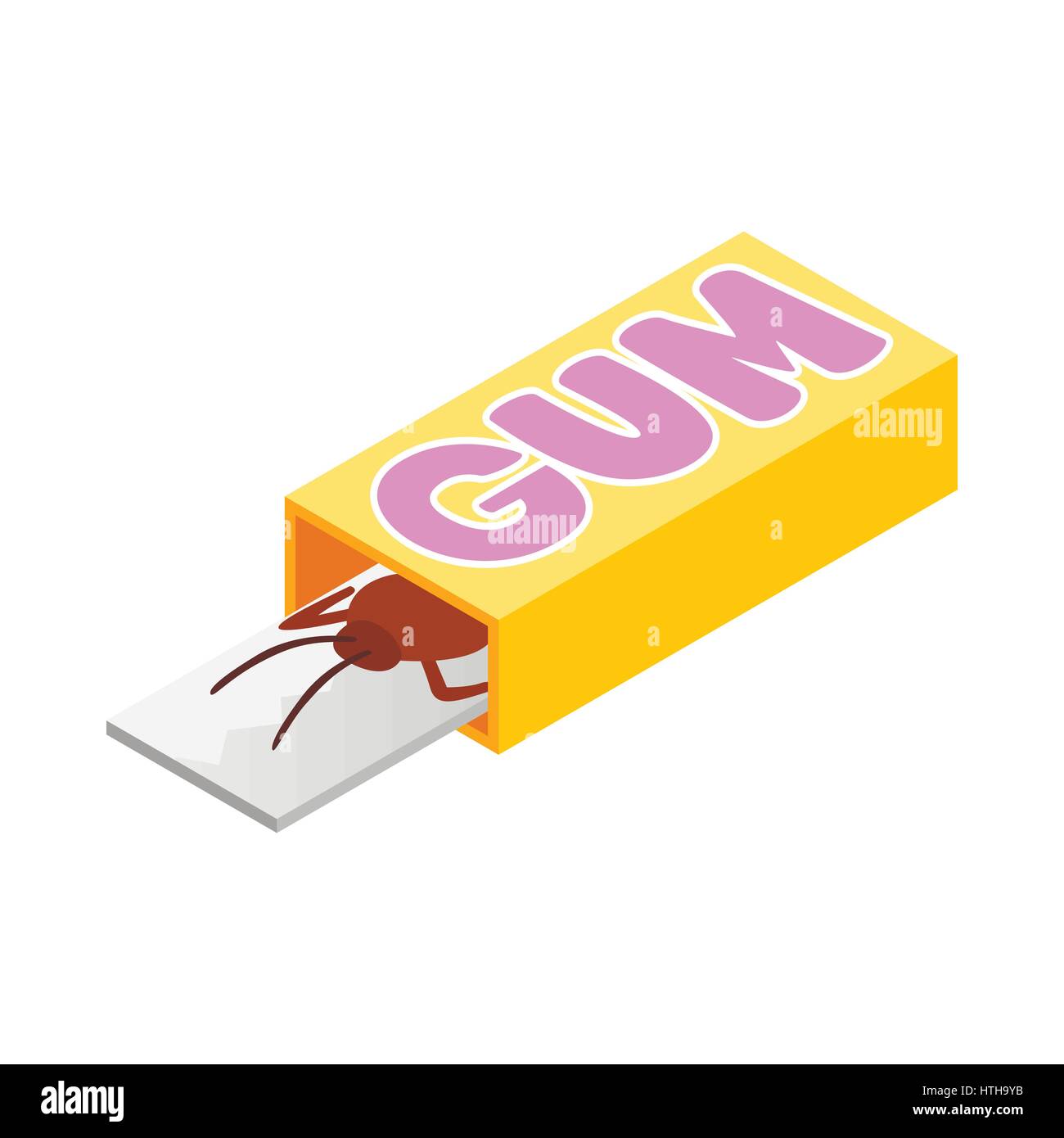 Disgusting gum Stock Vector Images - Alamy
