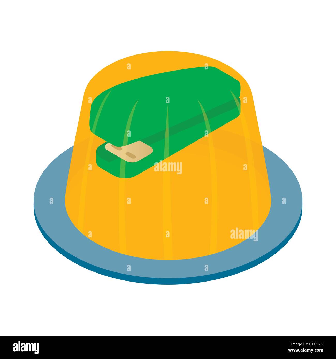 Stapler in the jelly icon, isometric 3d style Stock Vector Image & Art ...