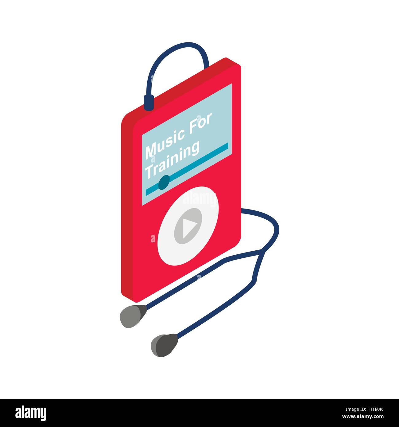 Media player icon, isometric 3d style Stock Vector Image & Art - Alamy