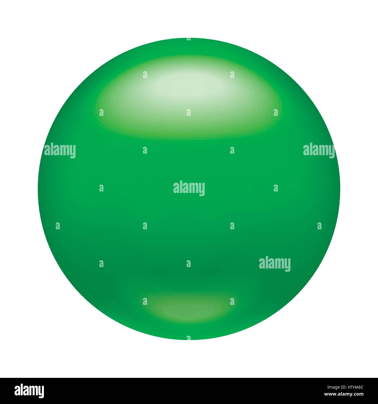 Glossy green badge, magnet icon, realistic style Stock Vector Image ...