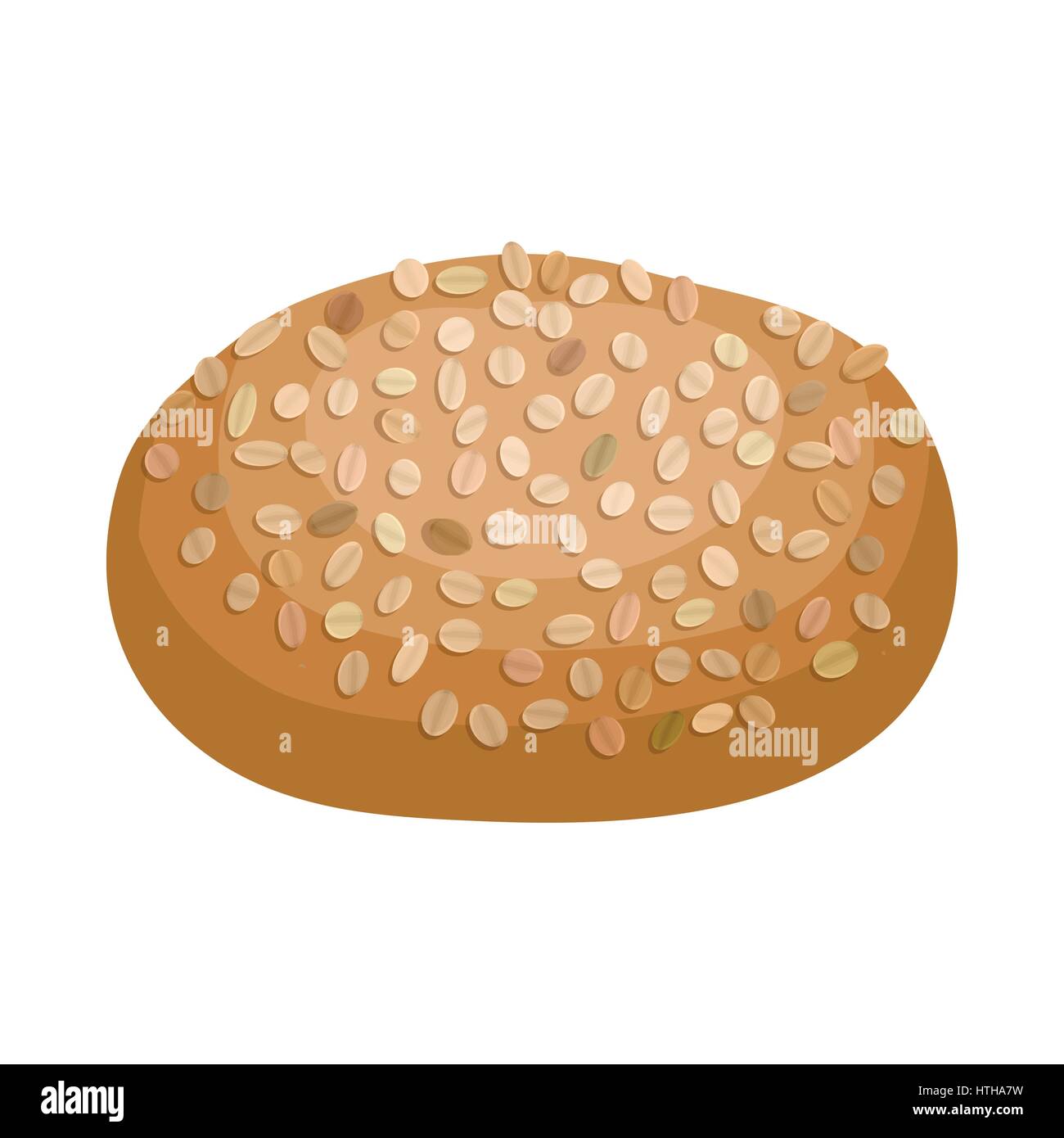 Rye bread icon, cartoon style Stock Vector Image & Art - Alamy