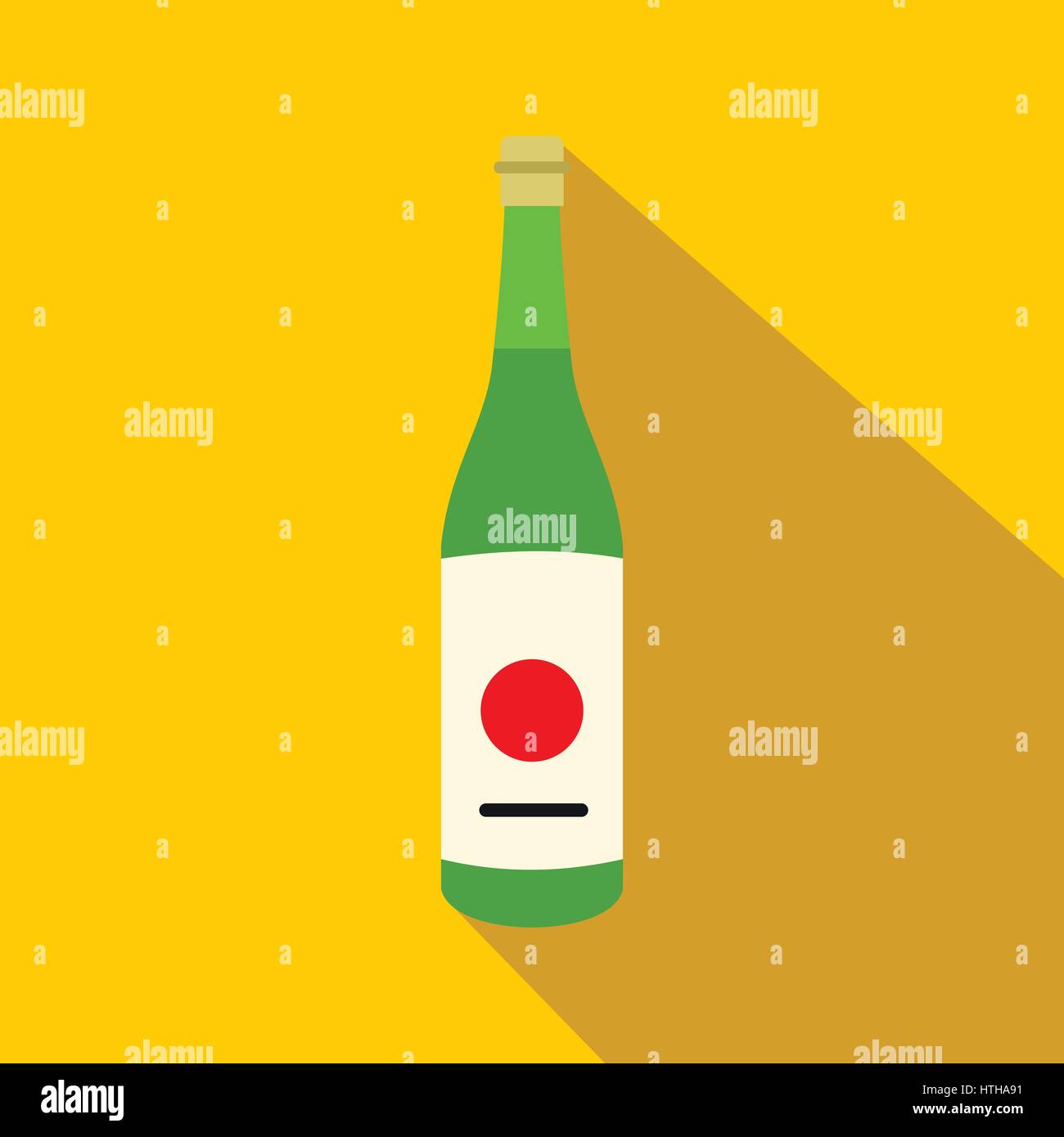 Traditional sake bottle Stock Vector Images - Alamy