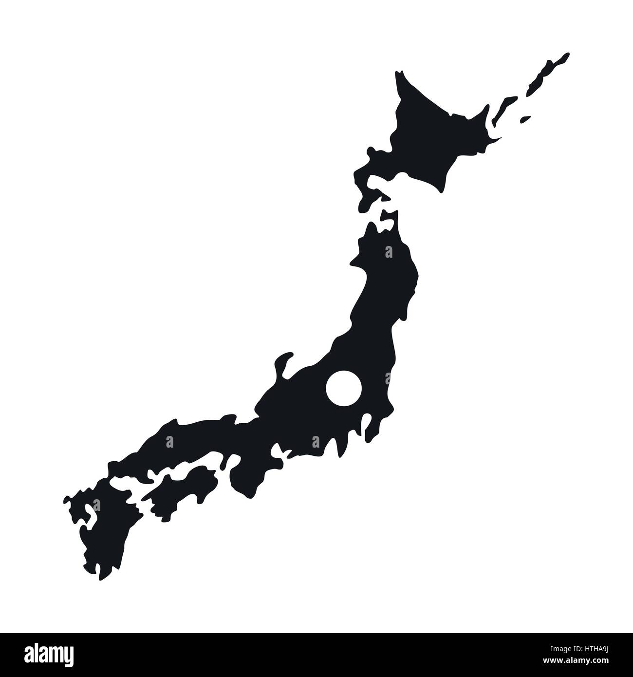Map of Japan icon, simple style Stock Vector Image & Art - Alamy