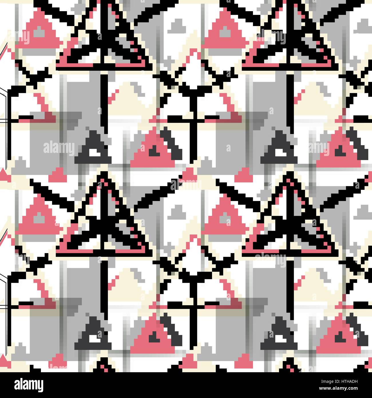 Vector seamless pattern. Modern stylish texture Stock Vector Image ...