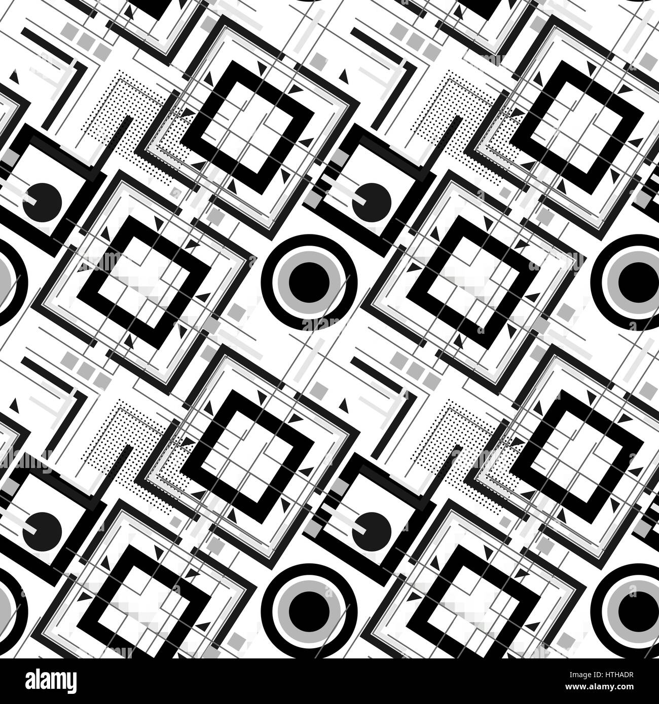 Vector seamless pattern. Modern stylish texture Stock Vector Image ...