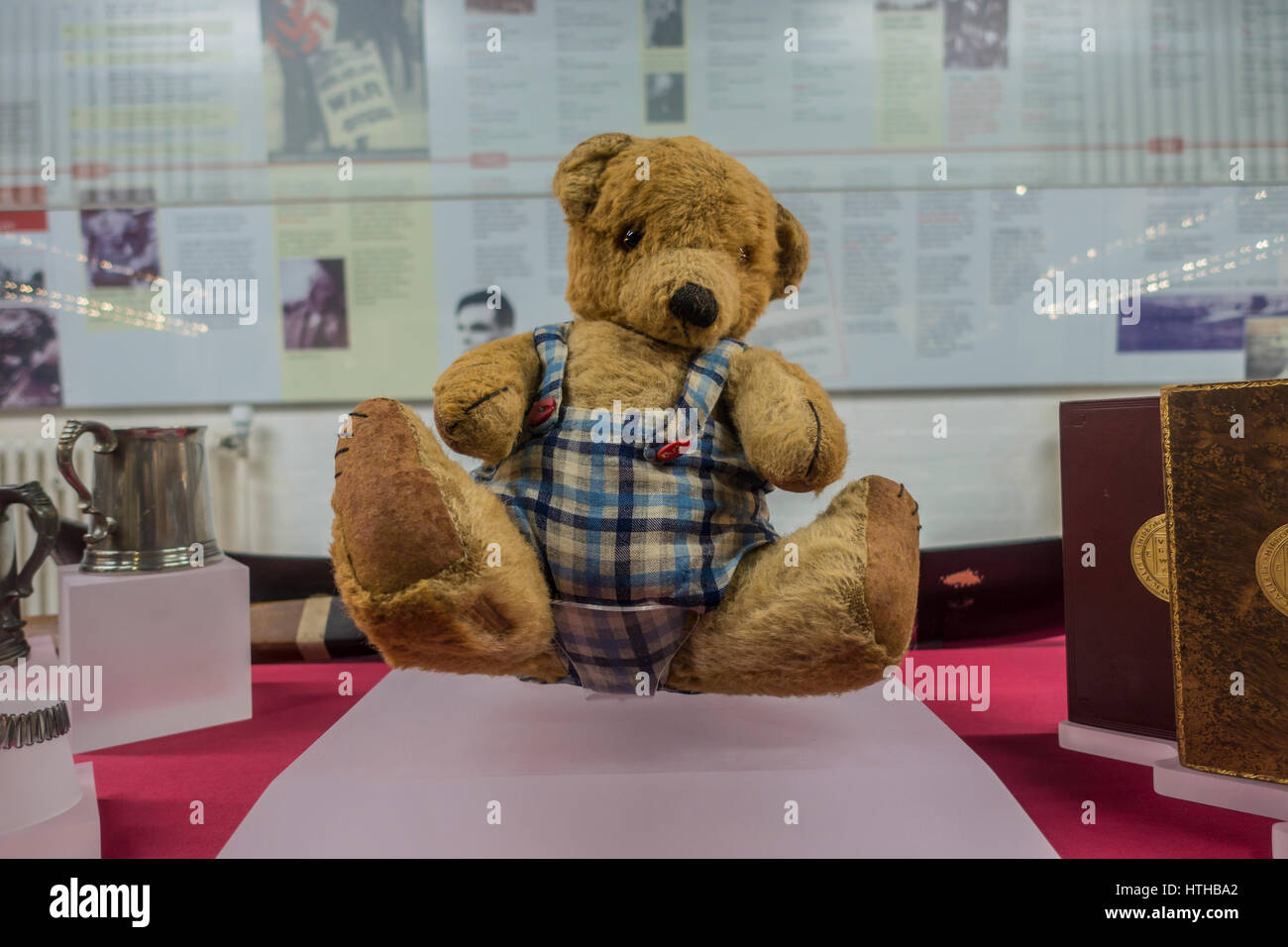 Code Breaker Alan Turing's Teddy Bear Named Porgy at Bletchley Park ...