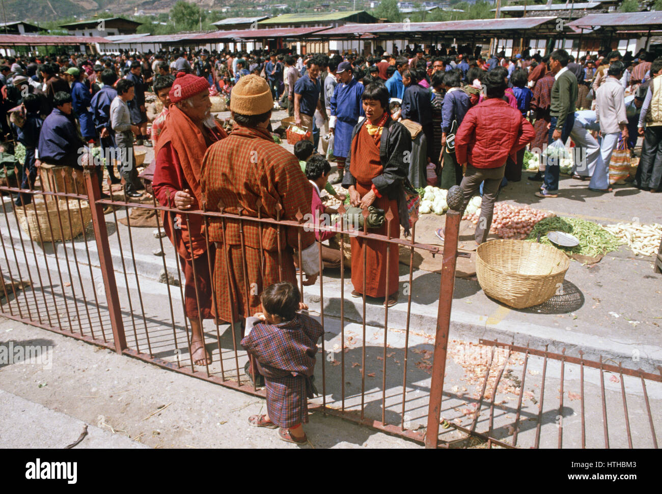 Thimphu market, Thimphu, Bhutan, Himalayas Stock Photo - Alamy