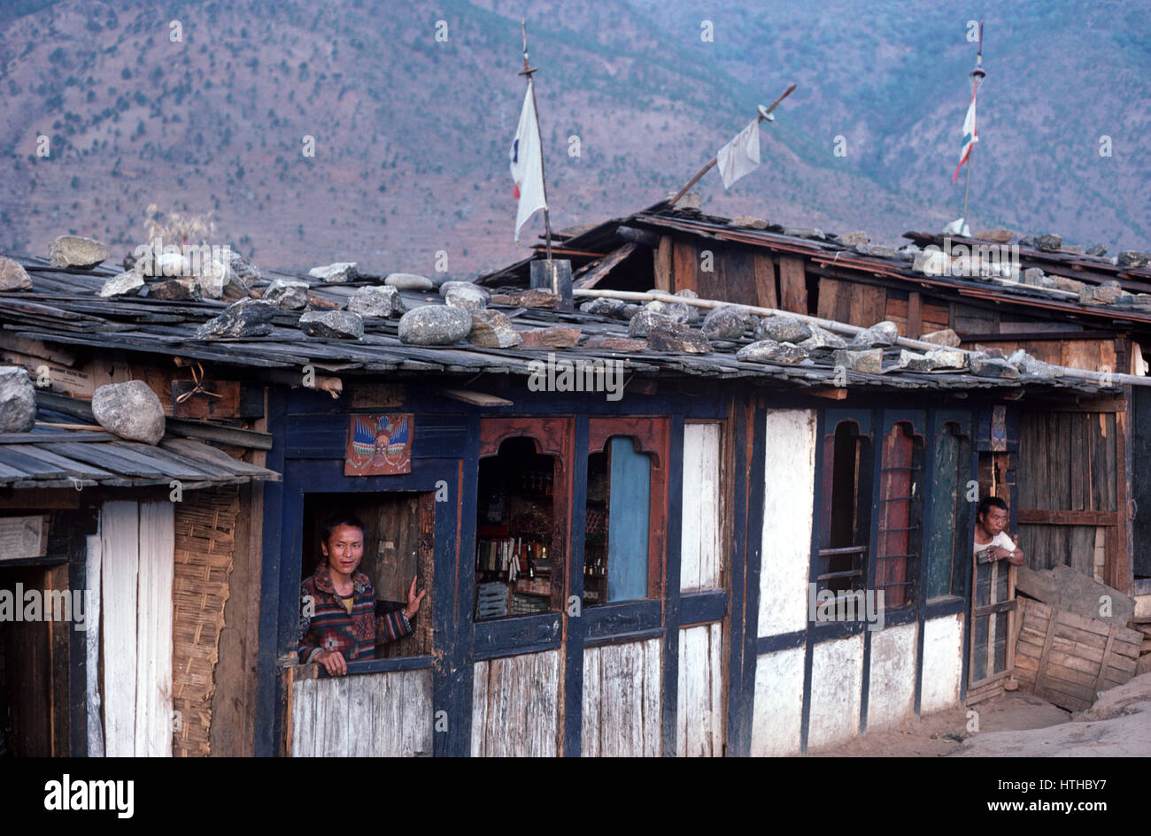 Wangdiphodrang village, Bhutan, Himalayas Stock Photo - Alamy