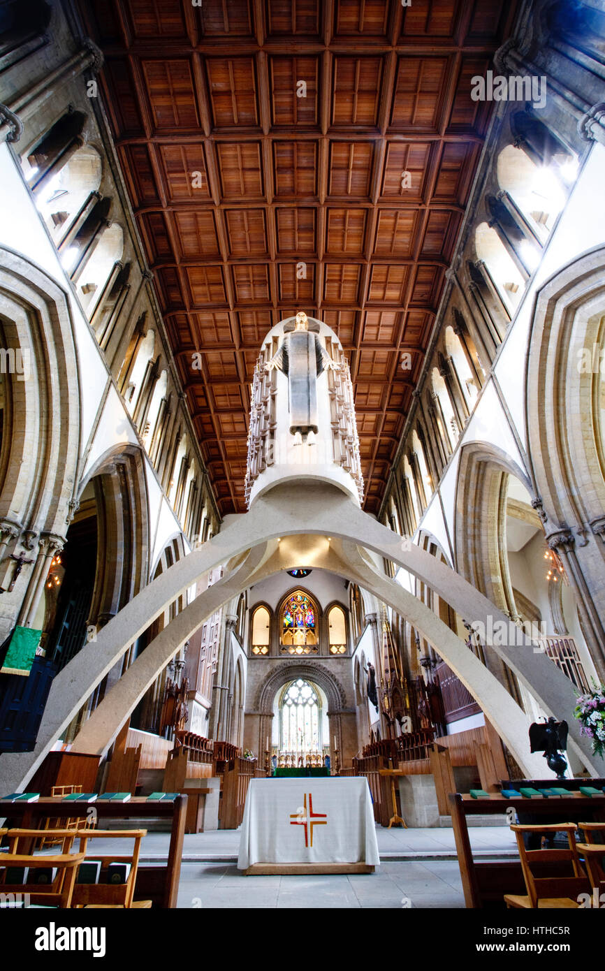 Llandaff Cathedral, near Cardiff Stock Photo - Alamy