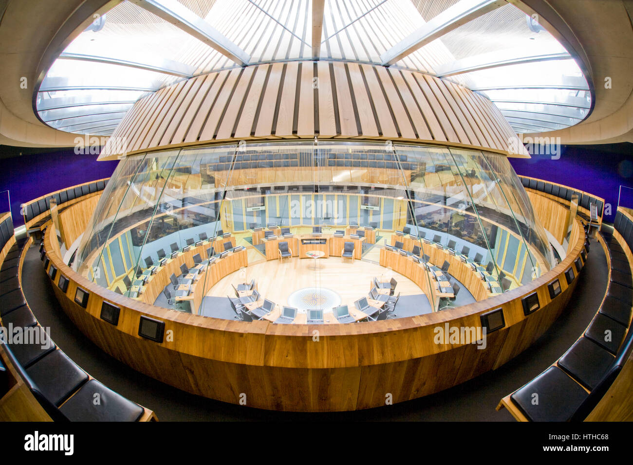 Senedd (Assembly Building) Cardiff Bay Stock Photo - Alamy