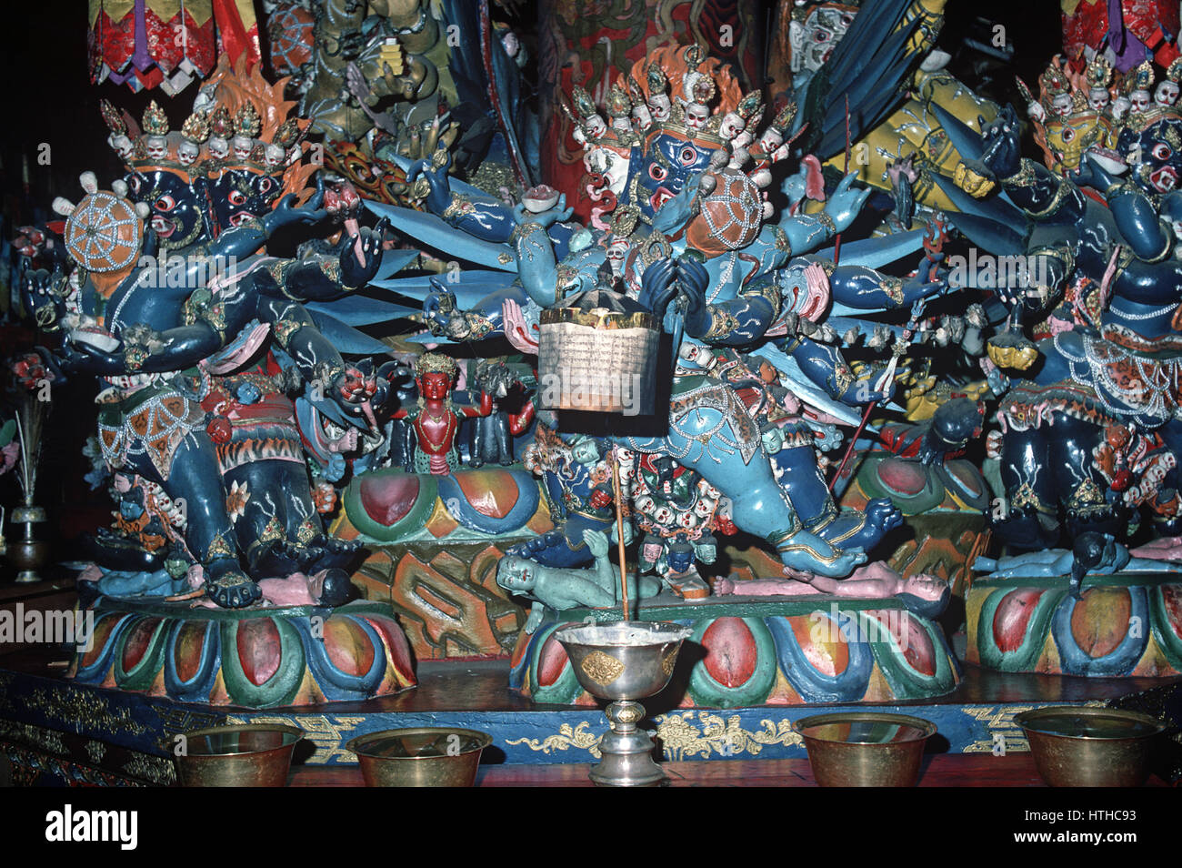 Buddhist Deities, Buddhism, Bhutan, Himalayas Stock Photo - Alamy