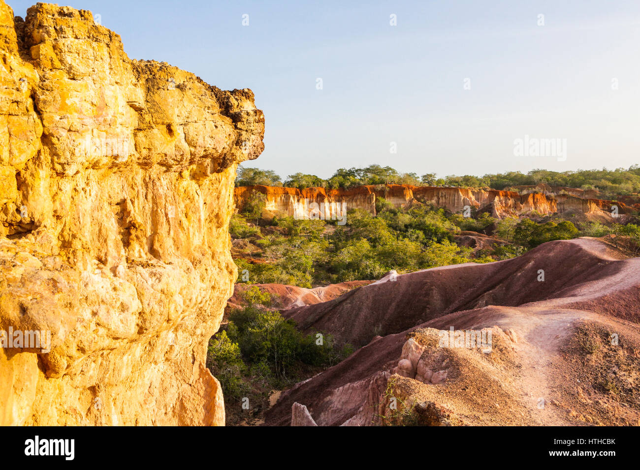Marafa Depression (Hells kitchen) – Malindi, Kenya Stock Photo - Alamy