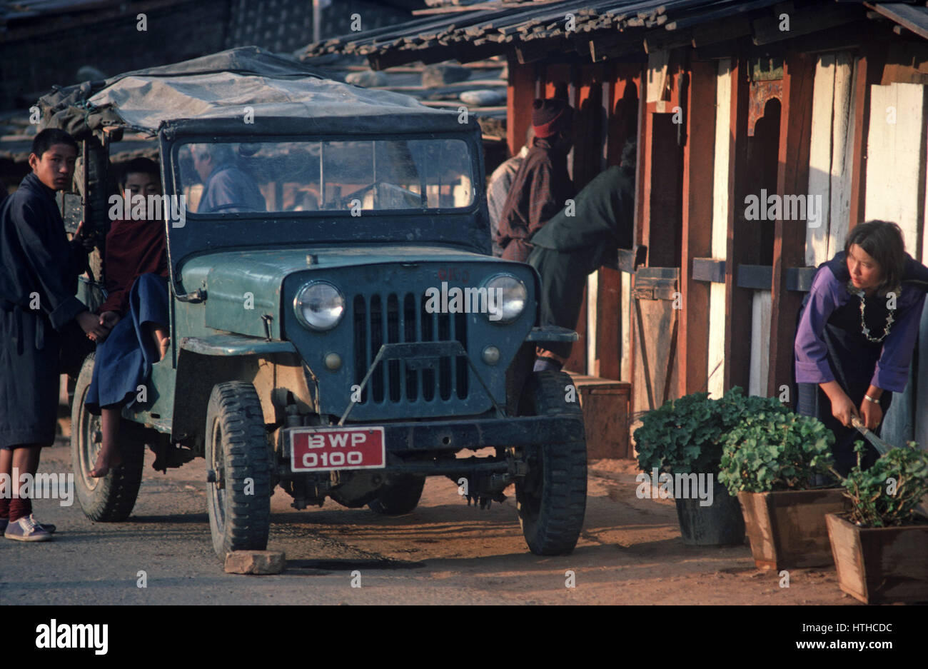 Wangdiphodrang village, Bhutan, Himalayas Stock Photo - Alamy