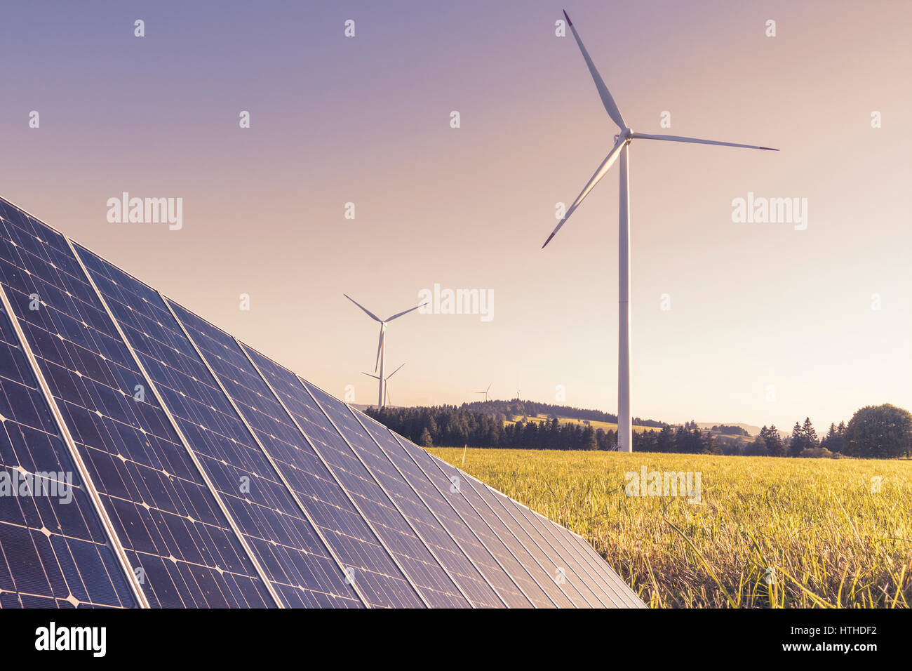 Windmill and solar cell panel for renewable and ecological energy ...