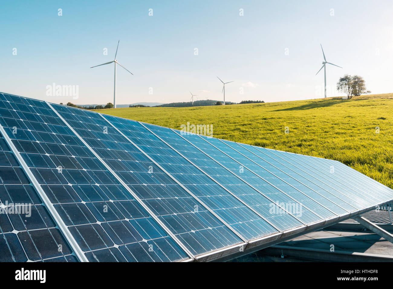 Windmill and solar cell panel for renewable and ecological energy ...