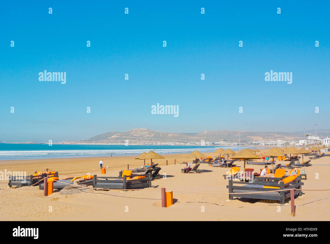 Beach, Agadir, Morocco Stock Photo - Alamy