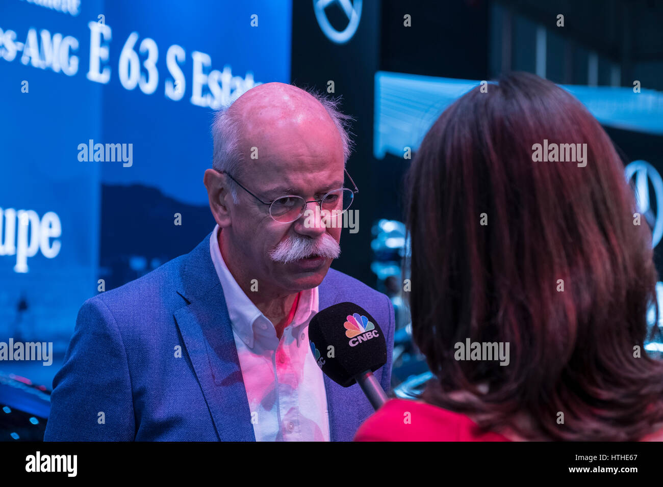 Dieter Zetsche Chairman of the Board of Directors of Daimler AG and ...